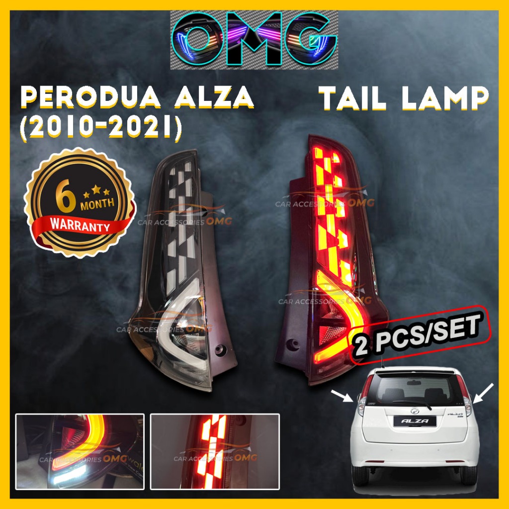 Perodua Alza 2009 - 2021 Lampu Belakang Tail Lamp Tail Light | Shopee ...