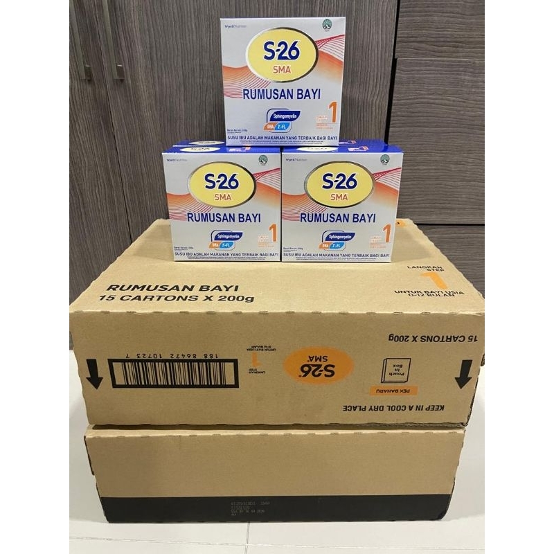 S26 SMA step 1 (200g) Wyeth Nutrition Singapore | Shopee Malaysia