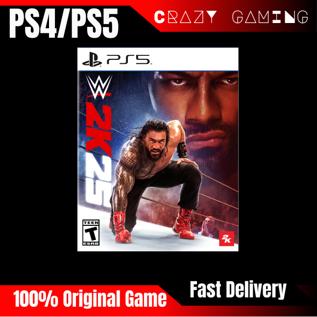 🔥NEW 🔥 PS4/PS5 WWE 2K25 Standard Edition Full Game Digital Download ...