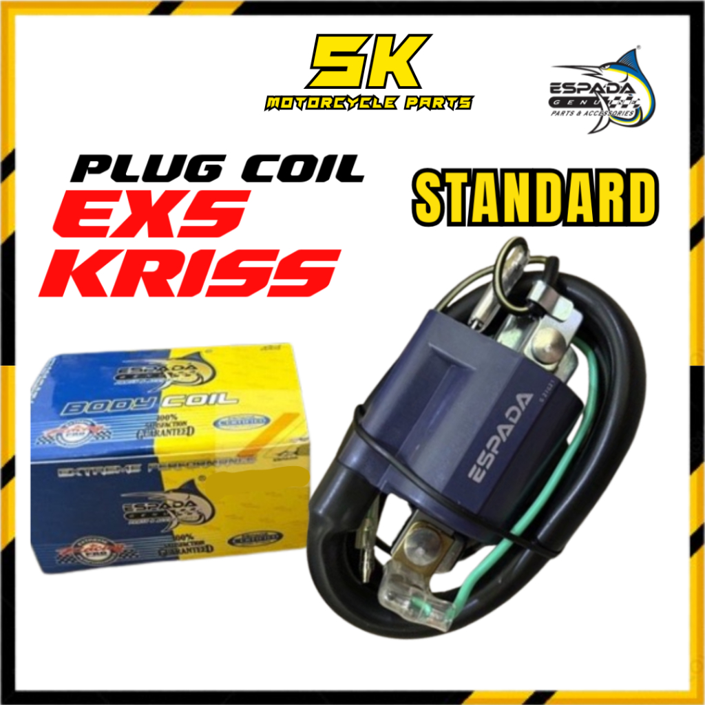 ESPADA PLUG COIL EX5 DREAM WAVE WAVE125 KRISS BONUS KRISS100 KRISS110 ...
