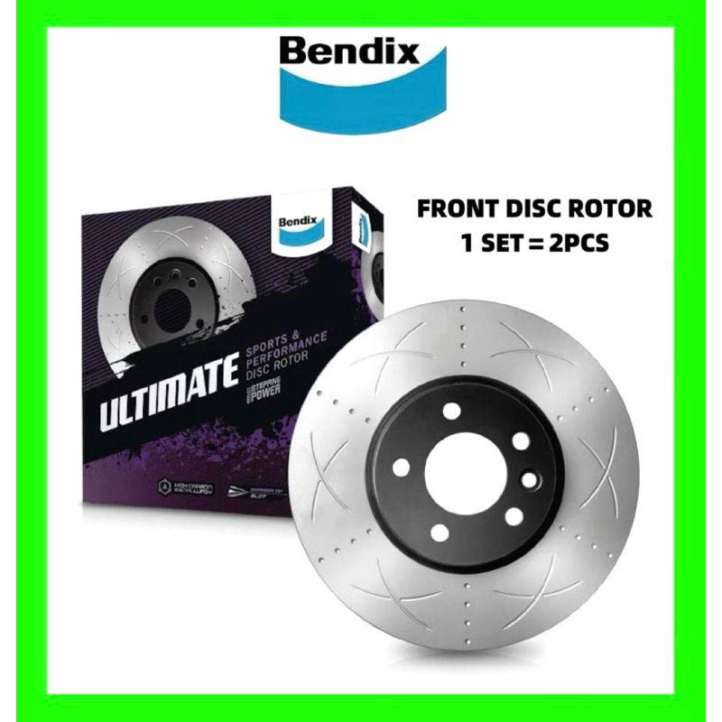 BENDIX ULTIMATE FRONT DISC ROTOR PERODUA ALZA / MYVI OLD / MYVI LAGI ...