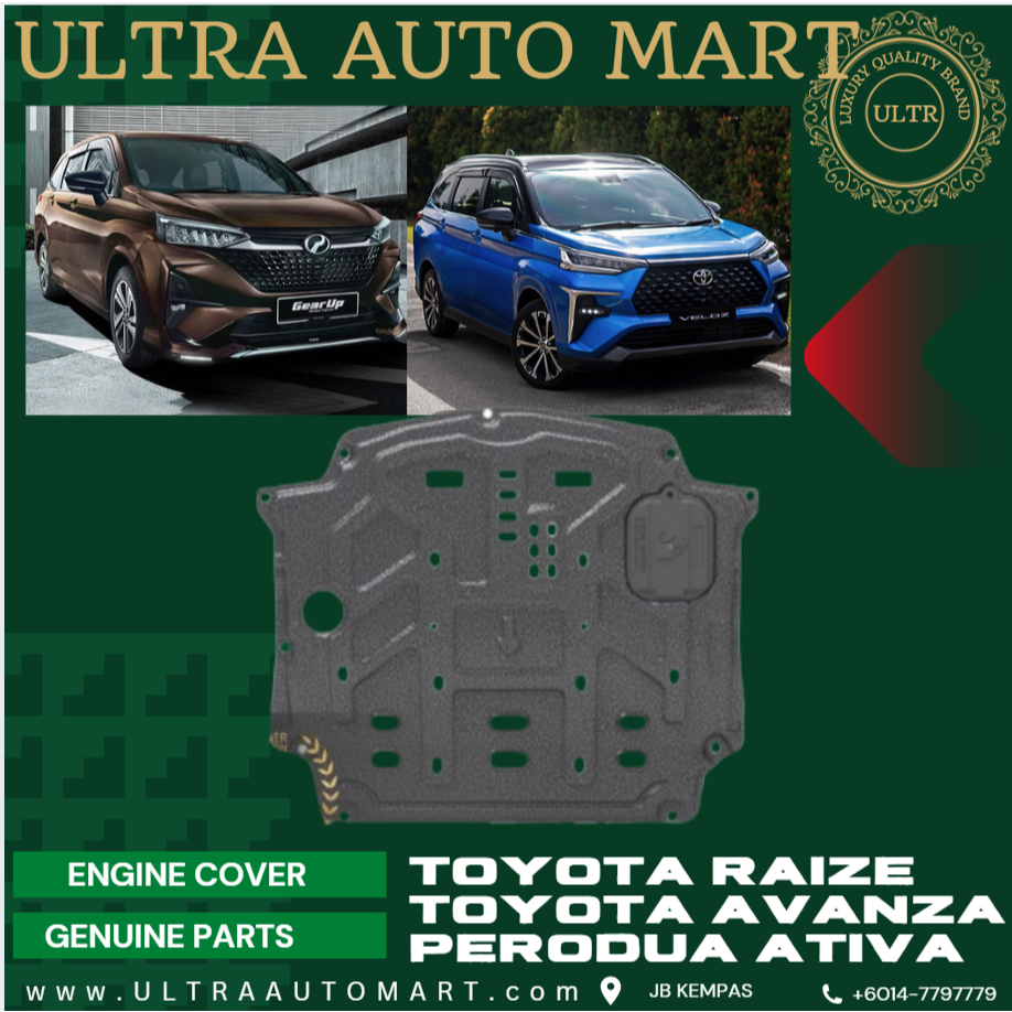 PERODUA ALZA TOYOTA VELOZ AVANZA 22-25 ENGINE LOWER UNDER COVER ...