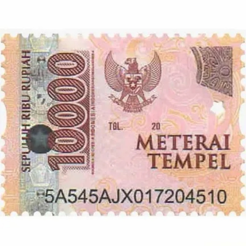 MATERAI TEMPEL 10rb READY STOCK KL | Shopee Malaysia