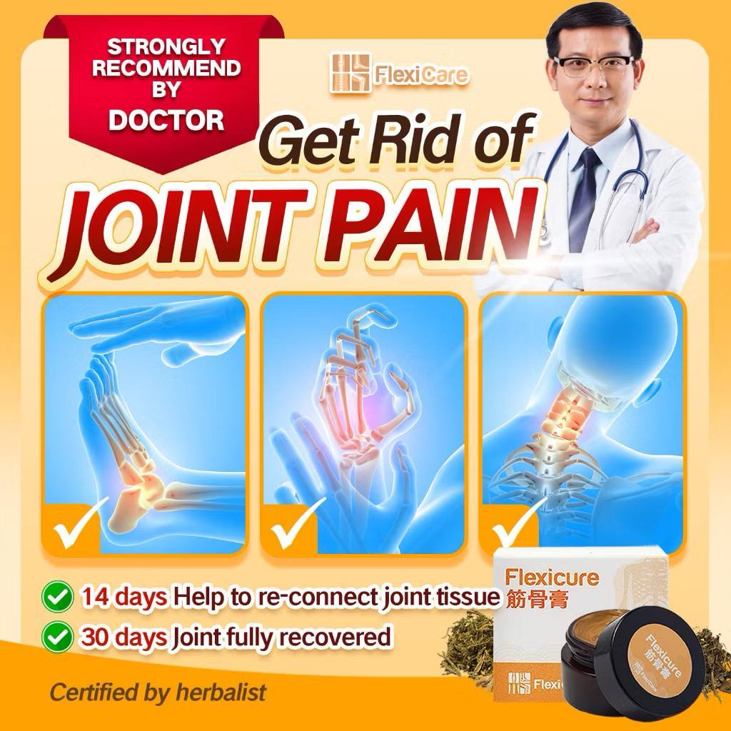 [Ready Stock] Flexicure Joint Cream Knee Arthritis Muscle Neck Shoulder ...