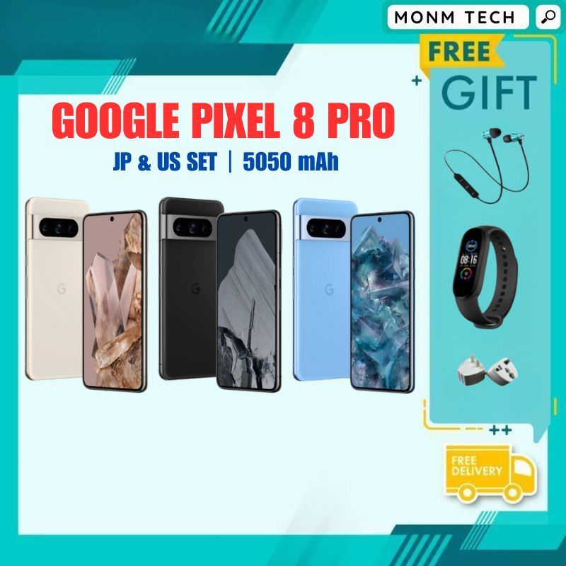 Google Pixel 8pro / 6.7 inches 5050 mAh 50 MP IP68 Water 5G SmartPhone | Shopee Malaysia