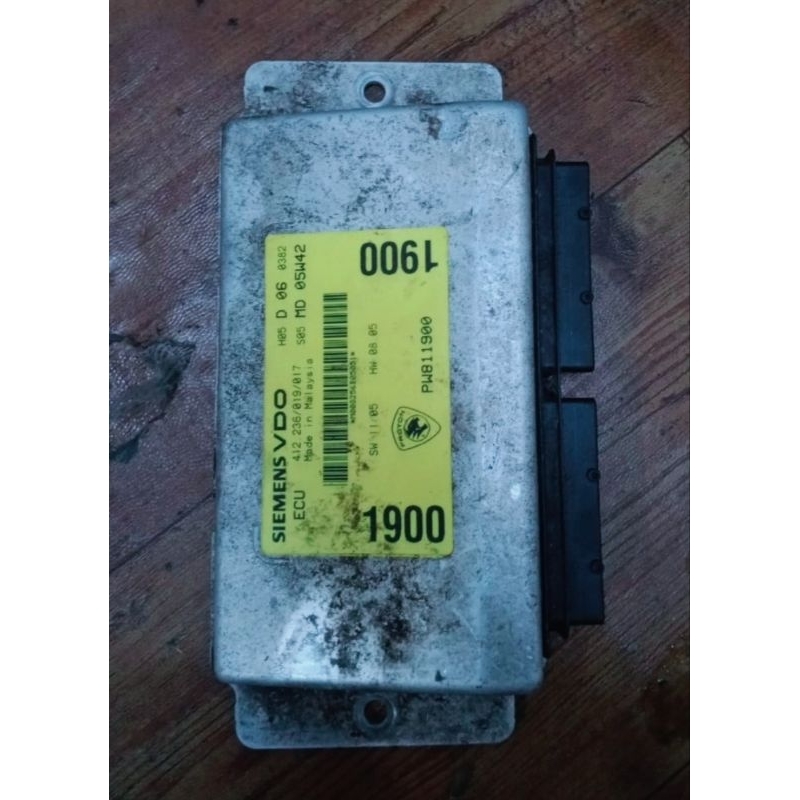 Proton, GEN2 1.6 ECU Computer box code 1900 pw811900 used, tested full ...