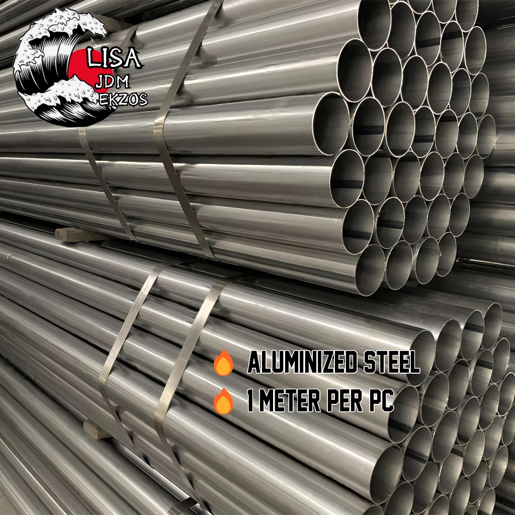Stainless Steel / Aluminized Steel Pipe 🔥1 batang 1 meter SHJ⚠️ ...