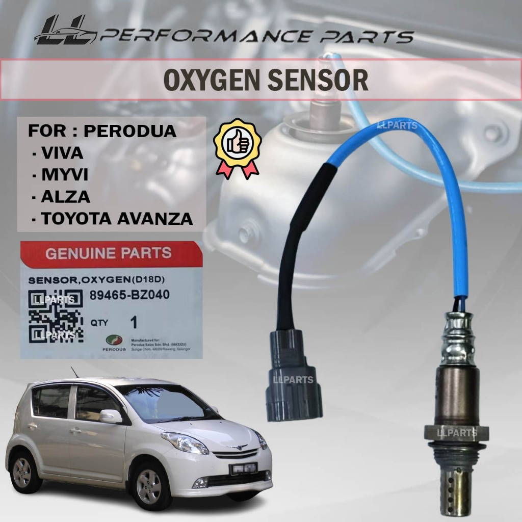 Original Perodua Myvi Viva Alza Toyota Avanza O2 Sensor Oxygen Exhaust ...