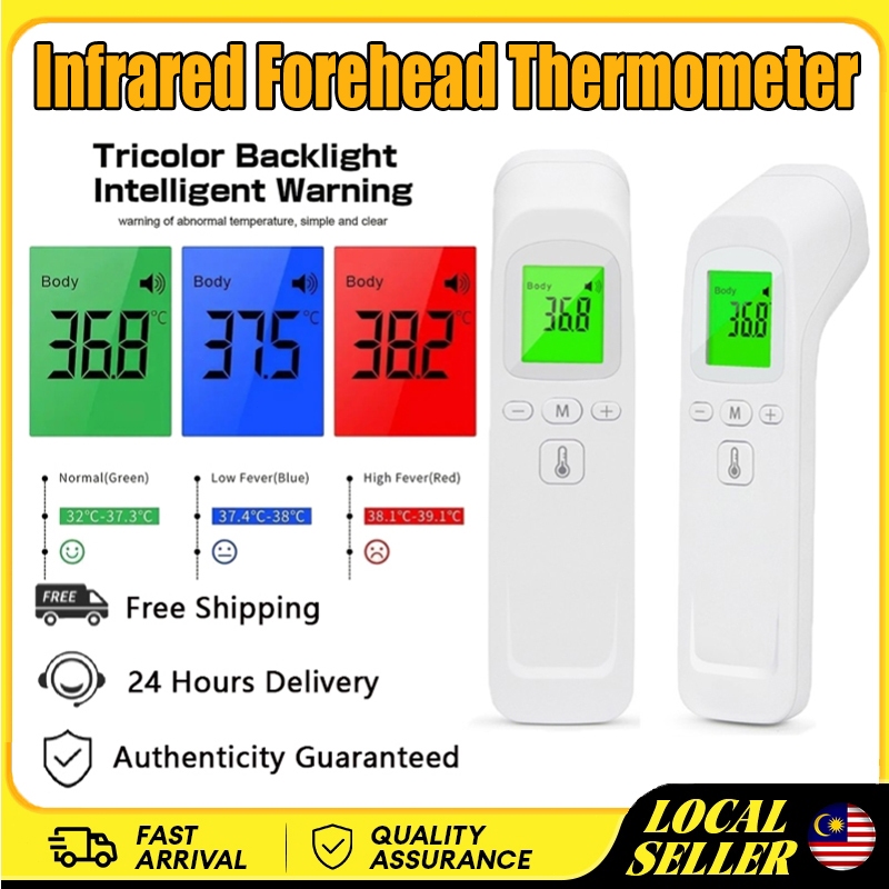 Infrared Forehead Thermometer Baby Adult Handheld Thermometer LCD ...