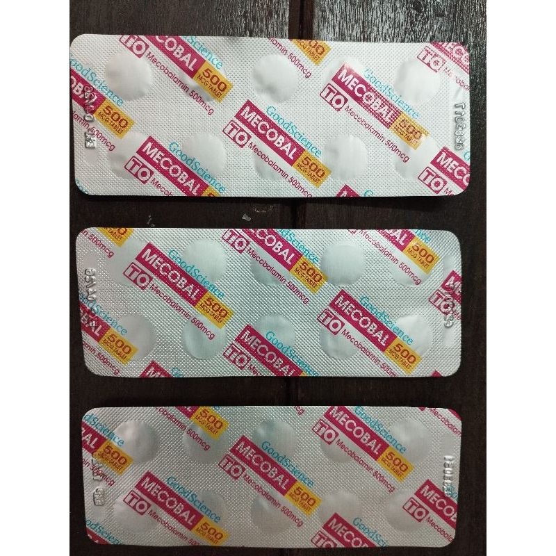 Mecobal Mecobalamin 500mcg (3 x 1 sachet)(Expiry 2026) | Shopee Malaysia