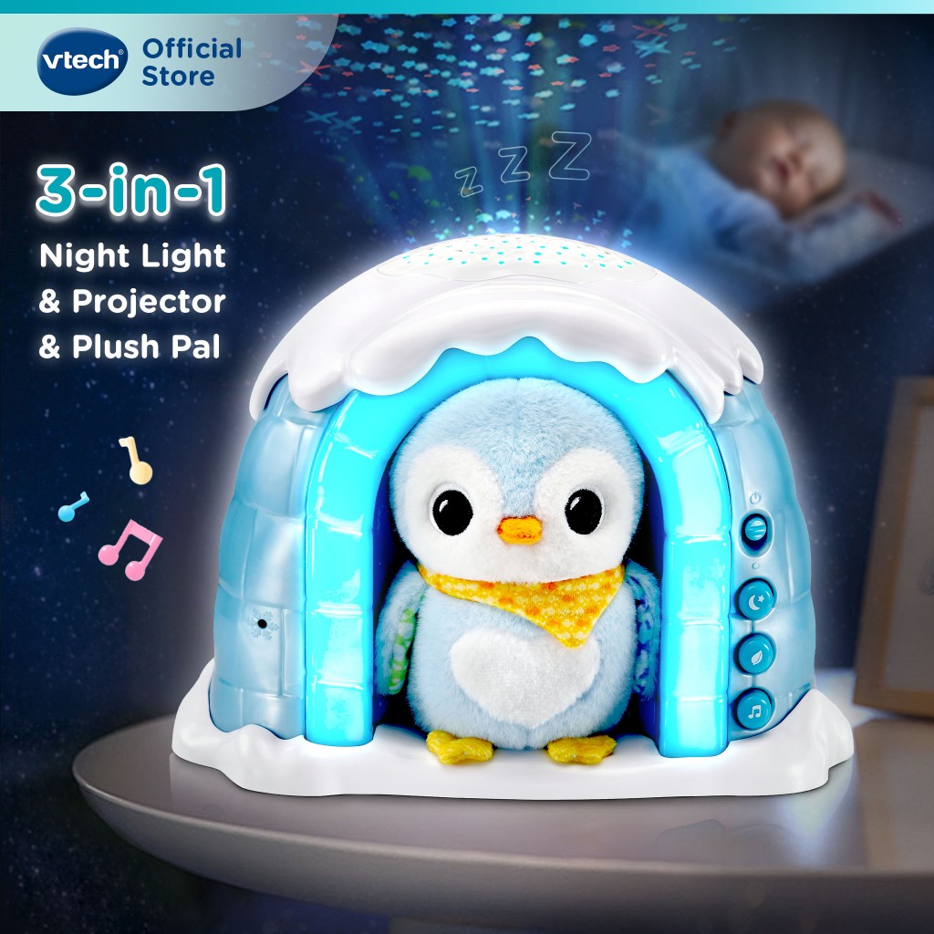 VTech Soothing Starlight Igloo New born baby soothing light projector ...