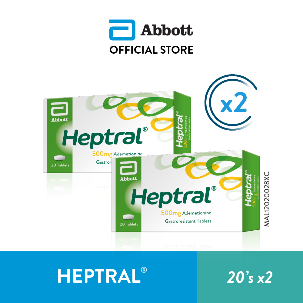 Abbott Heptral 500mg (20's x 2) | Shopee Malaysia
