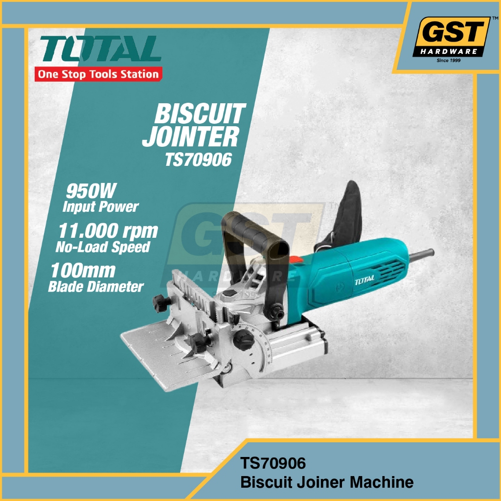 Total Biscuit Joiner Machine TS70906 Electric Jointer Wood Cutter Mesin ...