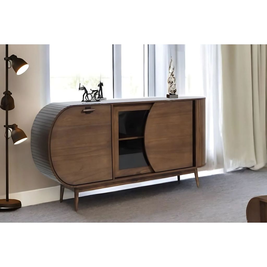 Turin Curve Sideboard / Buffet | Shopee Malaysia