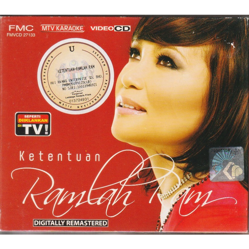 VCD RAMLAH RAM : KETENTUAN [ ORIGINAL MTV KARAOKE ] | Shopee Malaysia