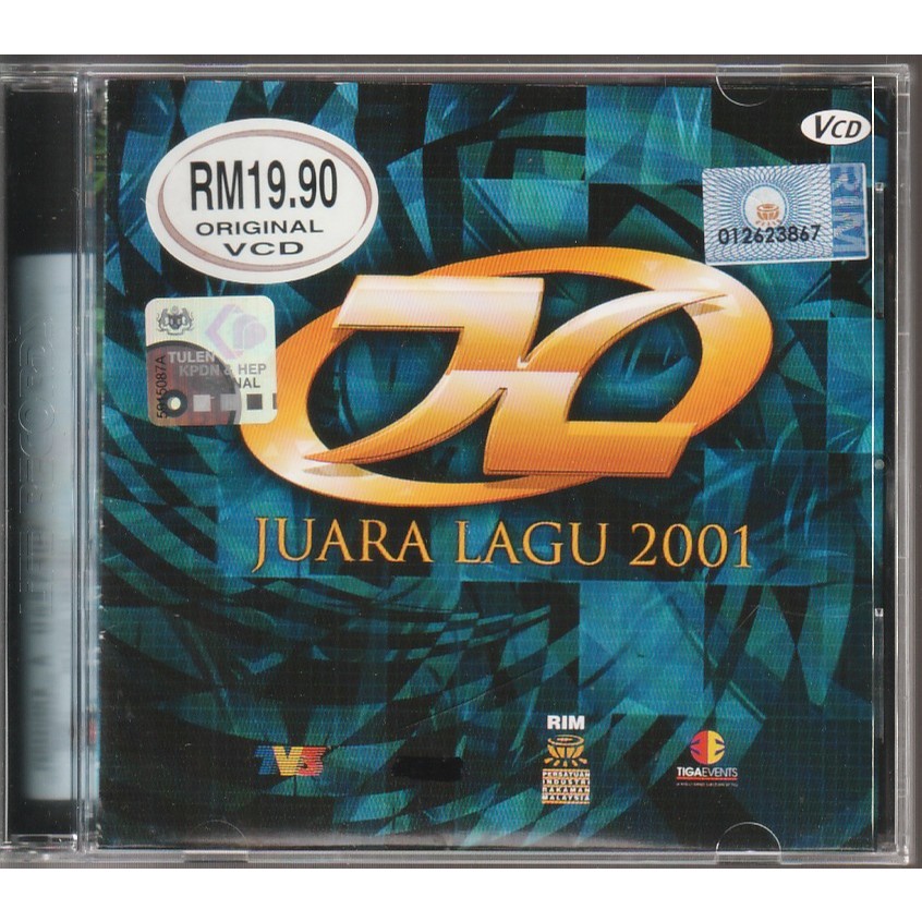 VCD JUARA LAGU 2001 ( ORIGINAL VIDEO CD ) | Shopee Malaysia