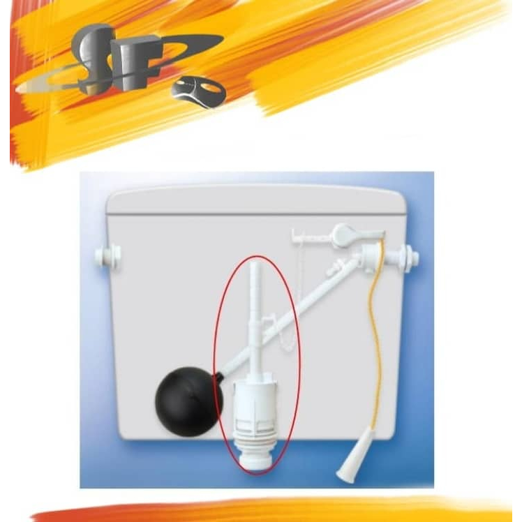 Lift Up Outlet Valve (40mm / 50mm) for Water Cistern, H/L & L/L, TECHPLAS OVL-100, 1 YEAR ...