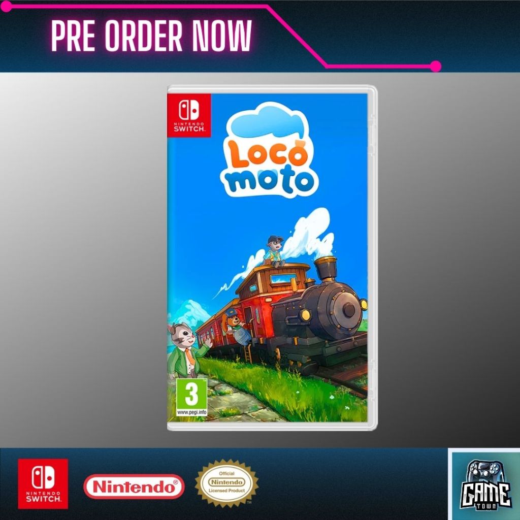 [P.O.] Nintendo Switch Locomoto 乐客萌途 (English/Chinese Ver.) | Shopee ...