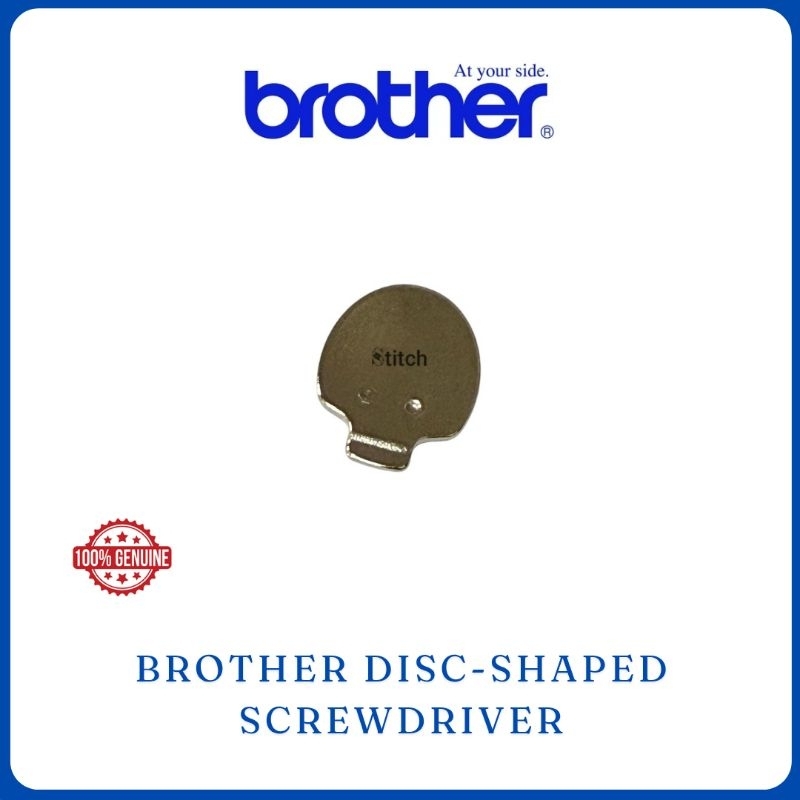 Brother Sewing Machine Disc-shaped Screwdriver ORIGINAL | Shopee Malaysia