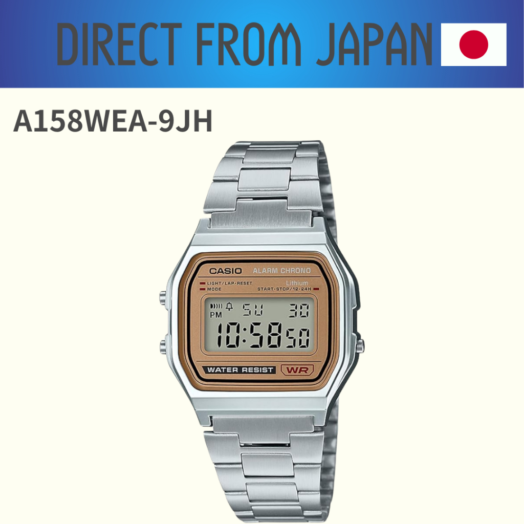Casio Collection Watch Product Web-Limited Model A158WEA-9JH Mens | Shopee Malaysia