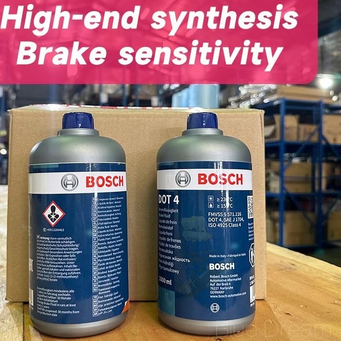 BOSCH DOT4 car brake fluid universal type 1Liter Super brake fluid ...