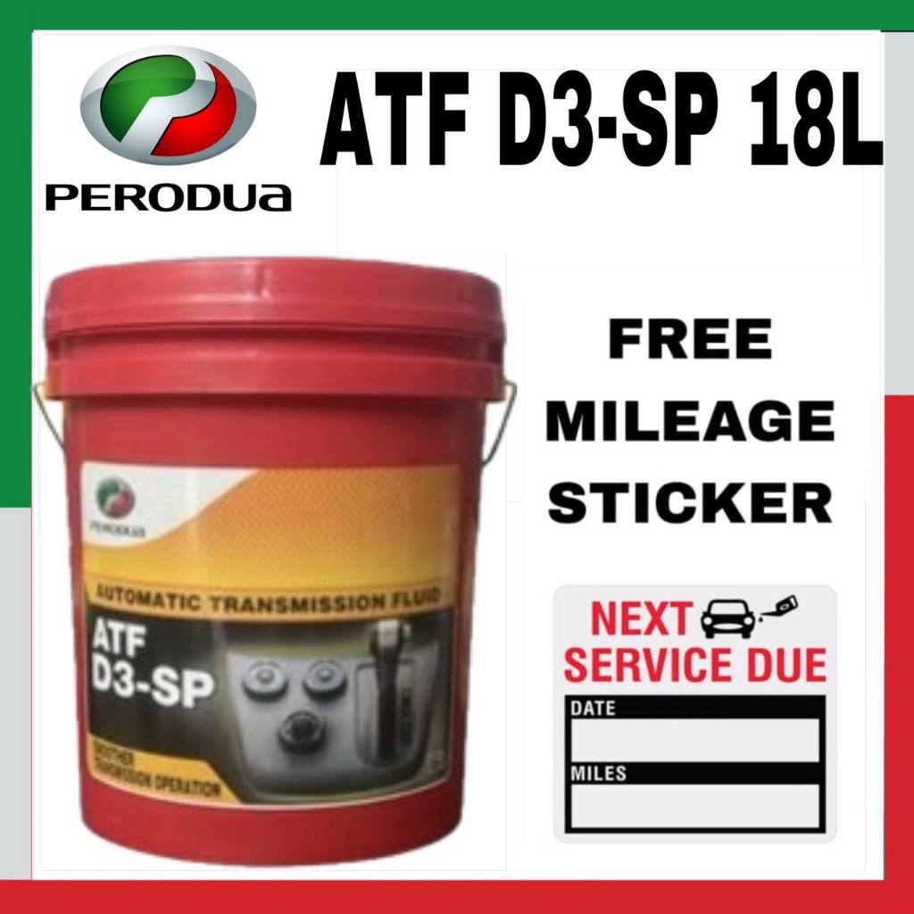 9004B-10000 Perodua D3-SP D3SP ATF Gear Oil (18 Liter) | Shopee Malaysia