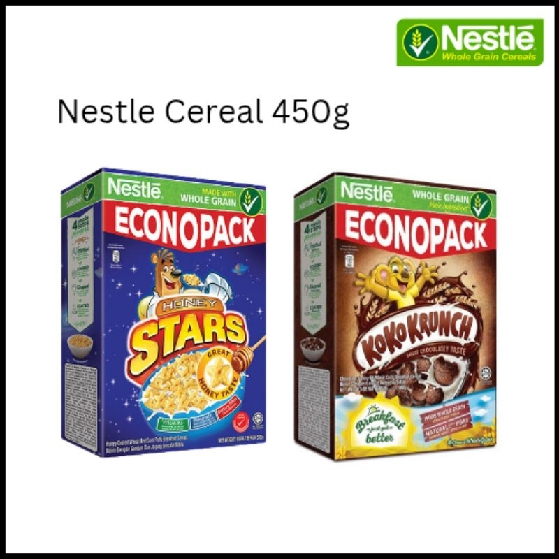 Nestle cereal (Honey stars/Koko Krunch) Econo pack 450g | Shopee Malaysia