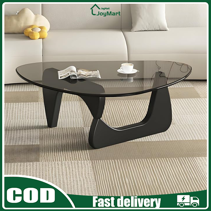Coffee Table Glass Top Meja Kopi Ruang Tamu Moden Designer Coffee Table Nordic Coffee Table ...