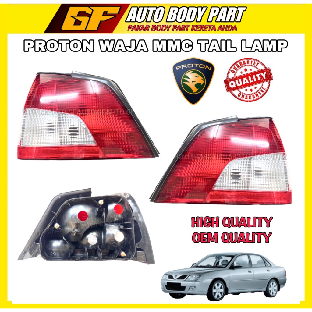 PROTON WAJA MMC TAIL LAMP - LAMPU BELAKANG WAJA - HIGH QUALITY | Shopee ...