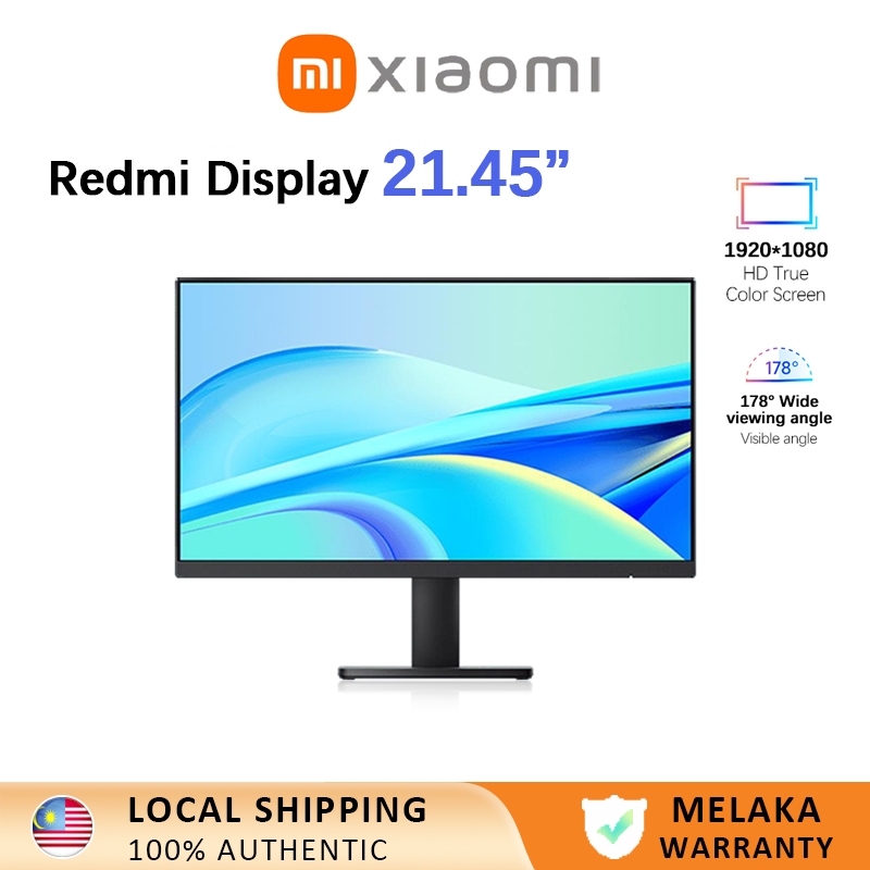 Xiaomi Redmi Monitor 21.45" 1080P FHD 75Hz Refresh Rate 178° Wide ...