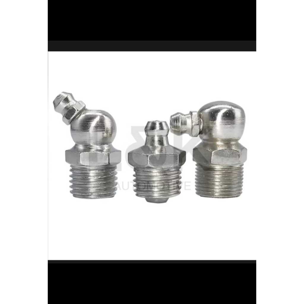 M6 M8 M10 Grease Nipple Grease Fitting (Straight/ 45Degree/ 90Degree ...