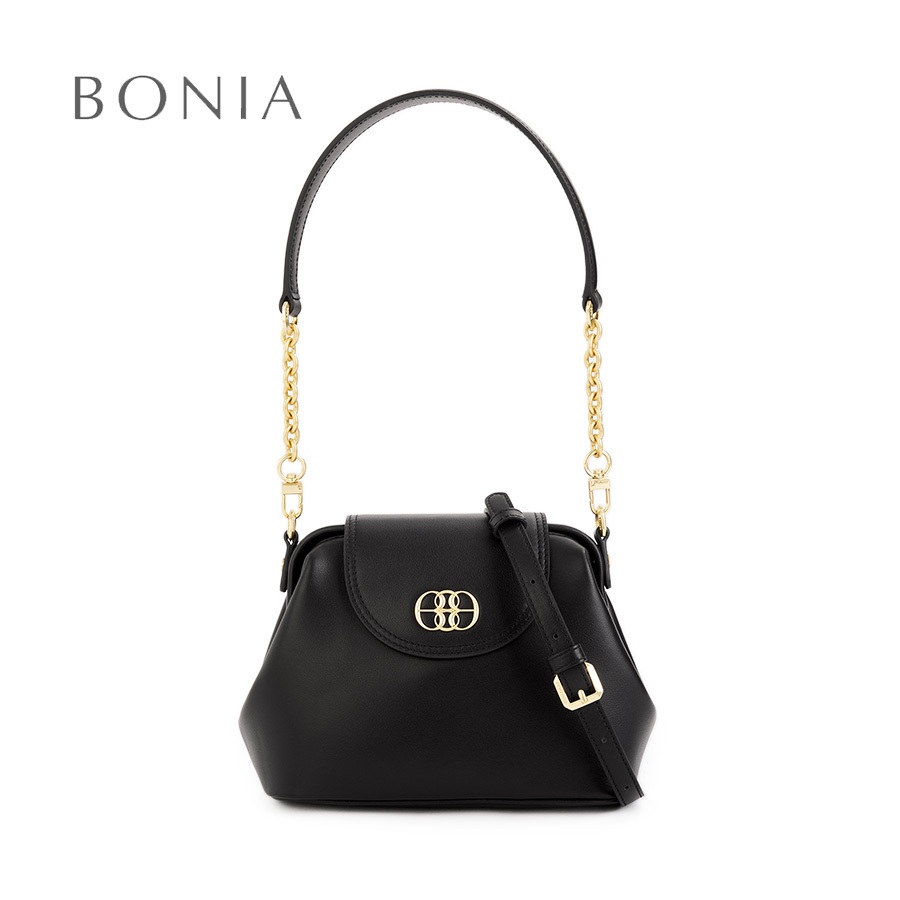Bonia Black Maura Small Crossbody Bag | Beg silang badan | Shopee Malaysia
