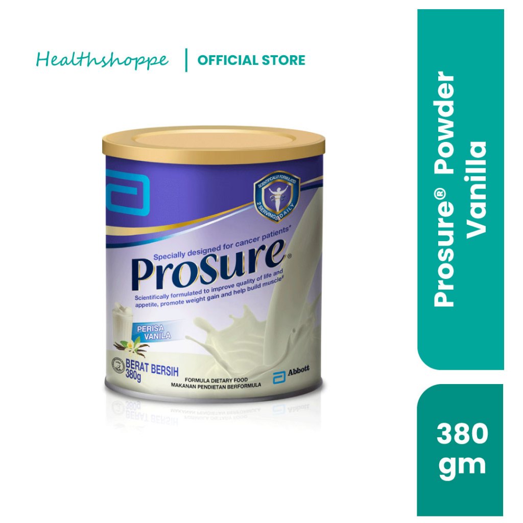 ProSure Vanilla 380g (Cancer-specific Formula) Abbott Milk [Exp : 06/ ...