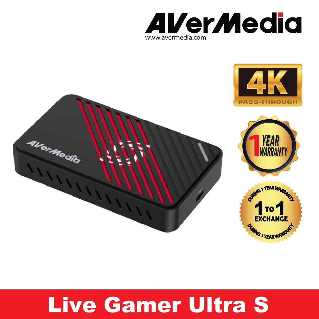 [Official-Store] Avermedia Live Gamer Ultra S (GC553 Pro) | Shopee Malaysia