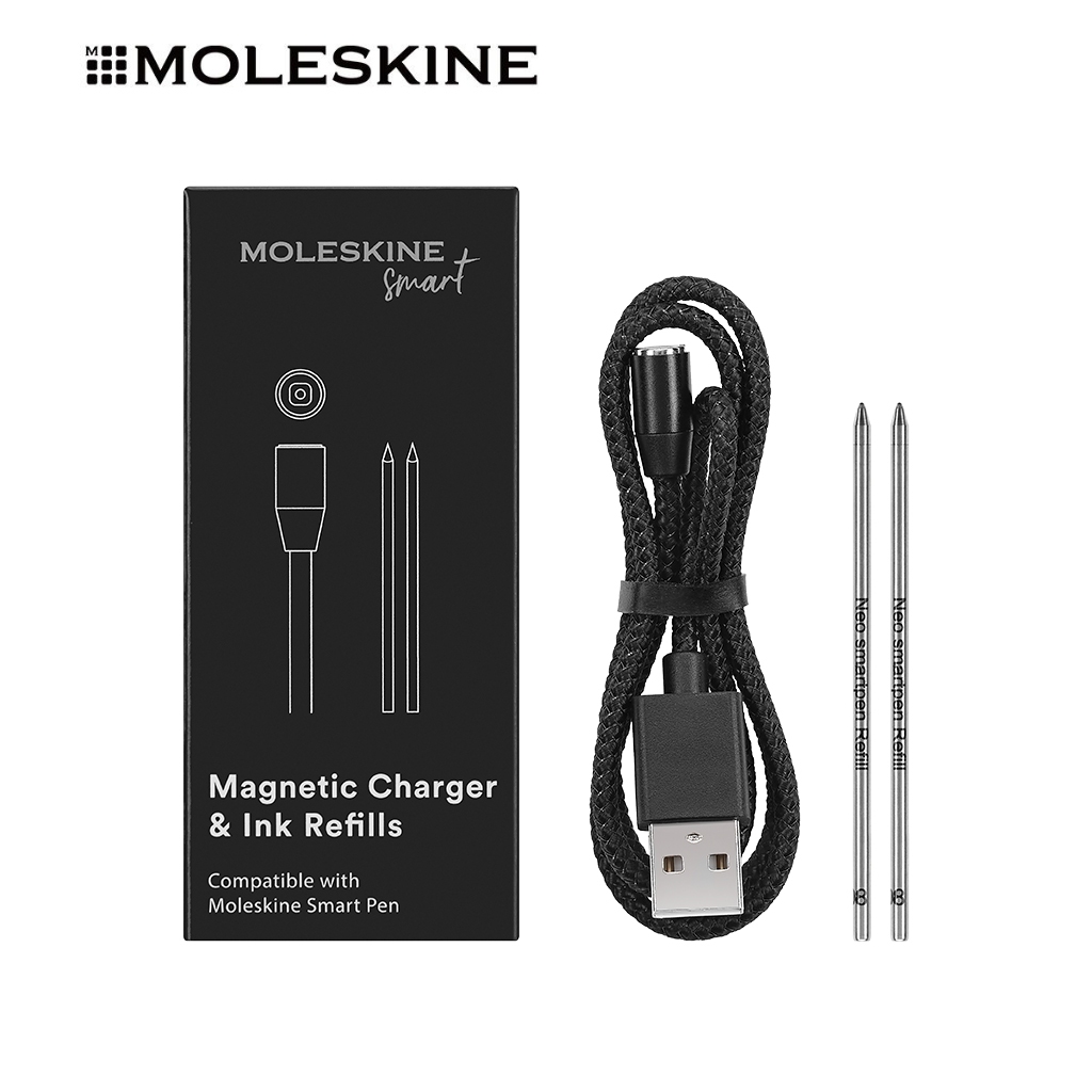 Magnetic Charger and Smart Pen Refills compatible with Moleskine Smart ...