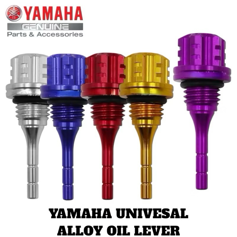 UNIVERSAL ALLOY CNC PENUTUP MINYAK HITAM/ ENGINE OIL LEVEL 4T Oil CAP ...