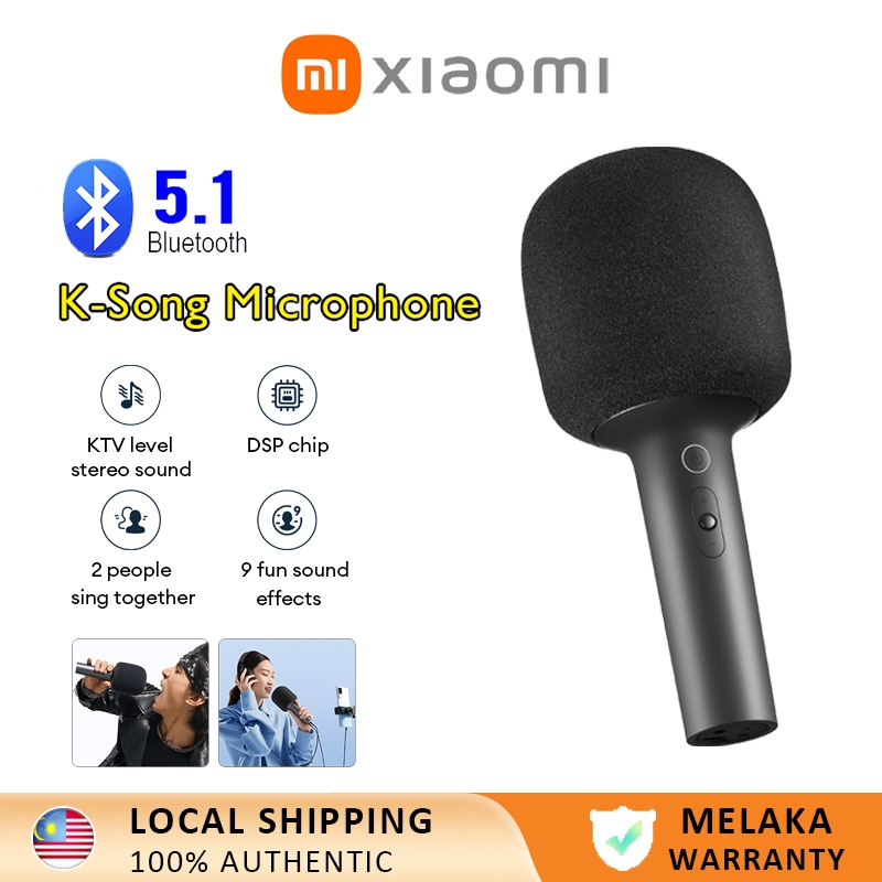 Xiaomi Mijia K Song Microphone Karaoke Bluetooth 5.1 Connected Stereo ...