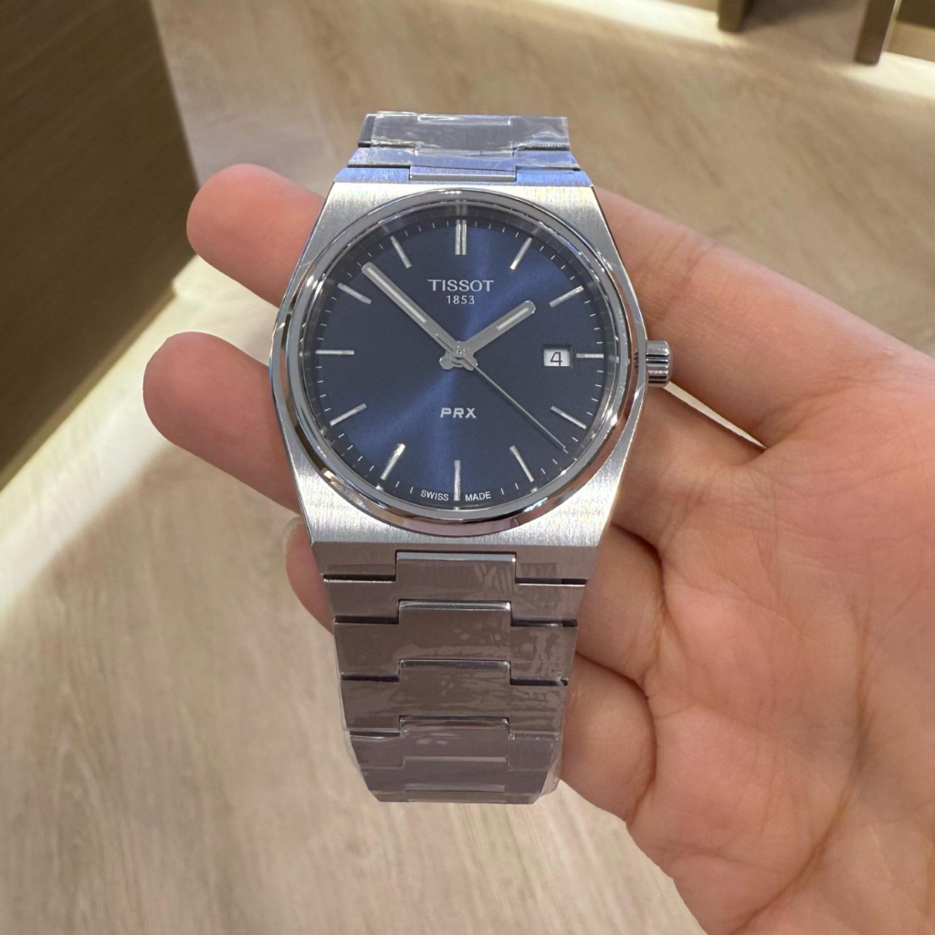 Tissot PRX Quartz Blue MB - 40mm | Shopee Malaysia