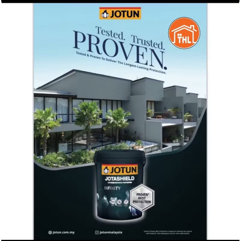 Jotun Jotashield Infinity 1L # exterior wall | Shopee Malaysia