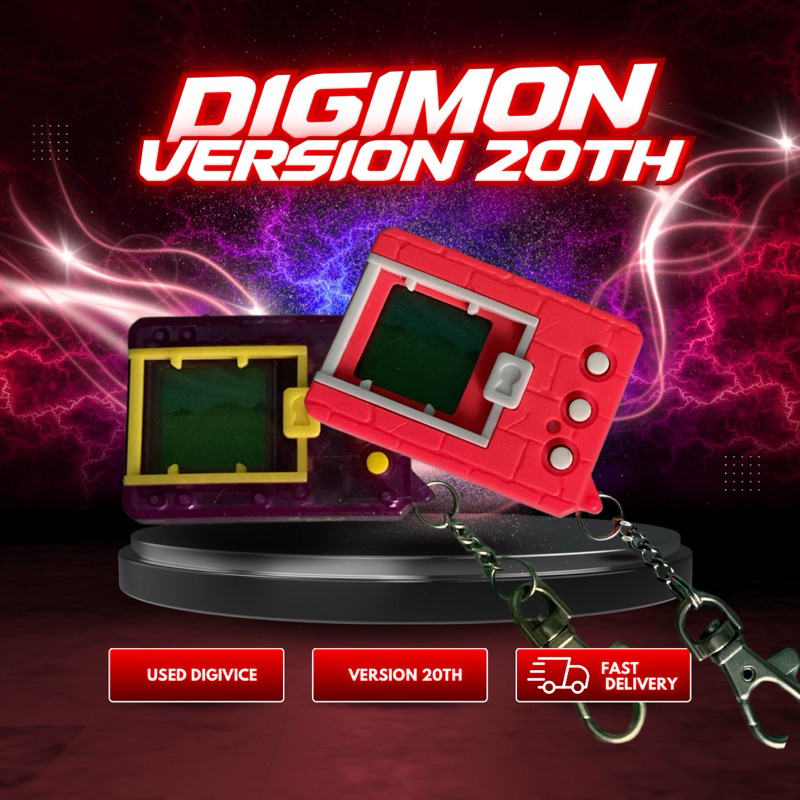 Digimon Vpet English Version 20th Digital Monster Version US digivice ...