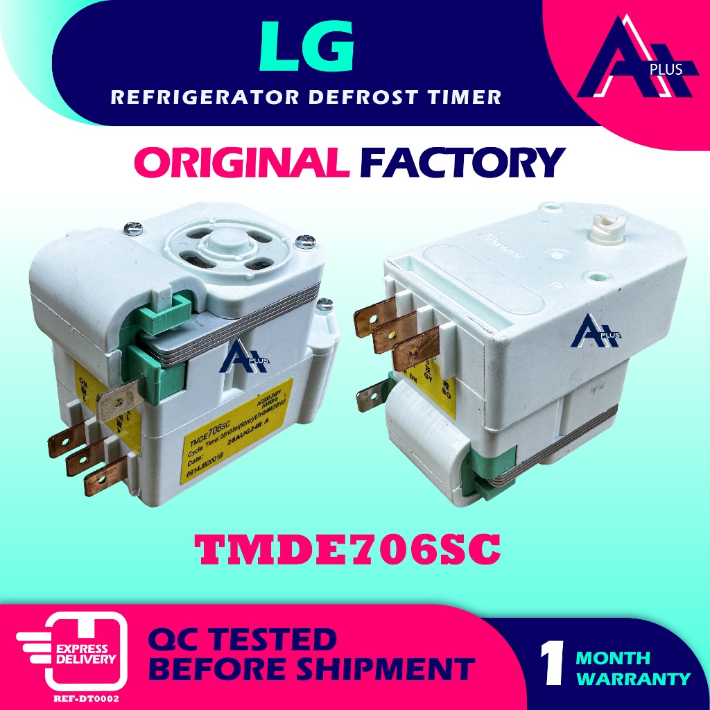 (ORIGINAL FACTORY) TMDE706SC LG REFRIGERATOR DEFROST TIMER FRIDGE TIMER ...
