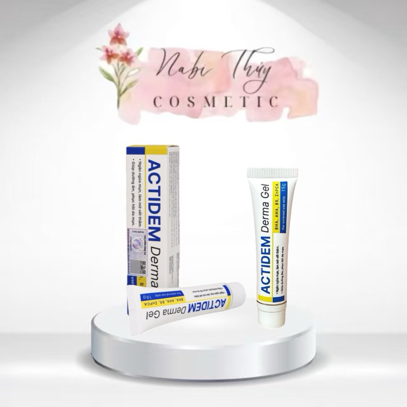 Actidem Derma Skin Moisturising Gel Acne Reduction Gel 40g | Shopee ...