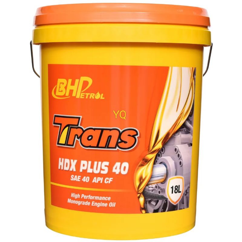 YQ 18 LITER BHP TRANS HDX PLUS 40 SAE40 API CF ENGINE OIL 18L | Shopee Malaysia