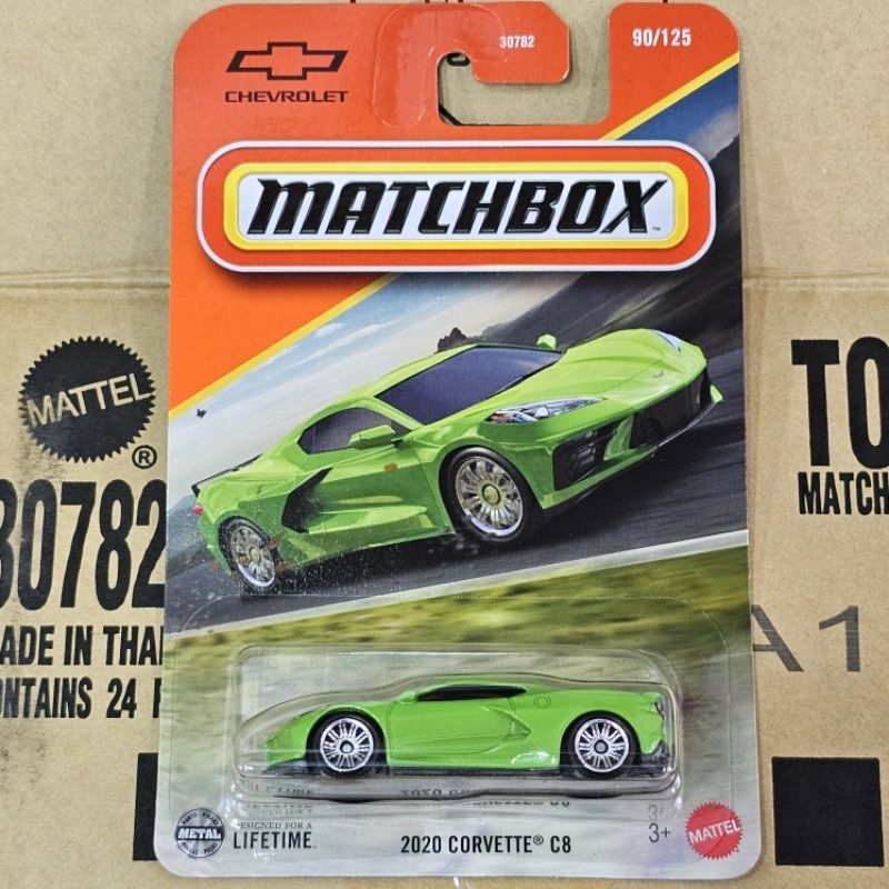 MATCHBOX 2020 CORVETTE C8 GREEN | Shopee Malaysia