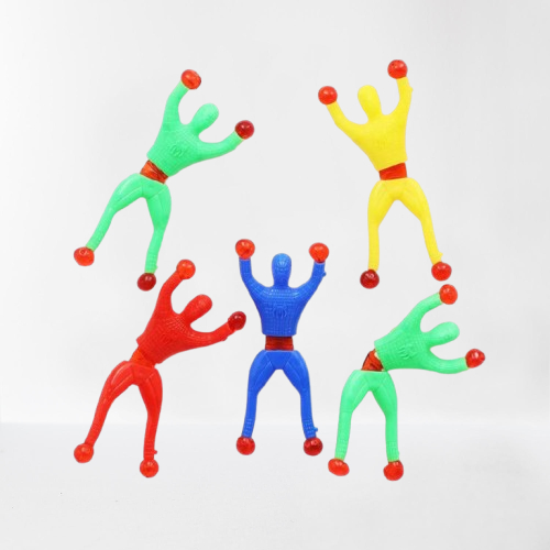 Kids Elastic Climbing Spider Man Fun Sticky Stretchy Toy Wall for Kids ...