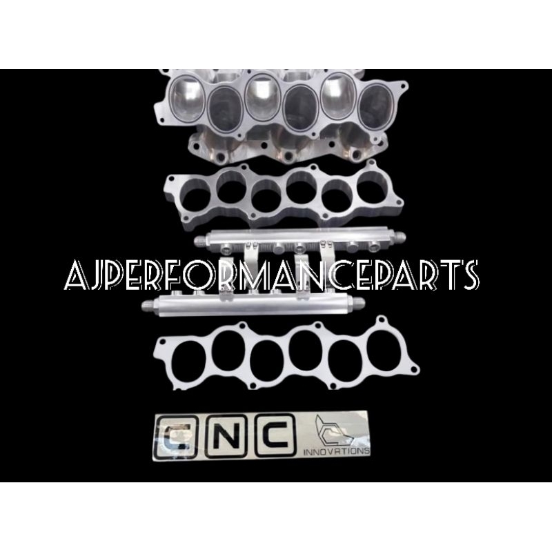 CNC INNOVATIONS BILLET PLENUM CONVERSION RUNNER NISSAN 350Z G35 VQ35DE ...