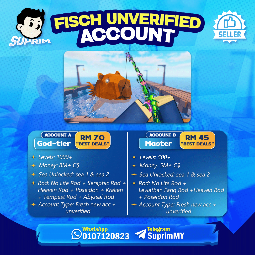 Fisch Pc Games Account | Shopee Malaysia