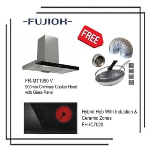 FUJIOH FR-MT1990 V SUS304 Cooker Hood Aqua Slit Filter with Hydrophilic ...