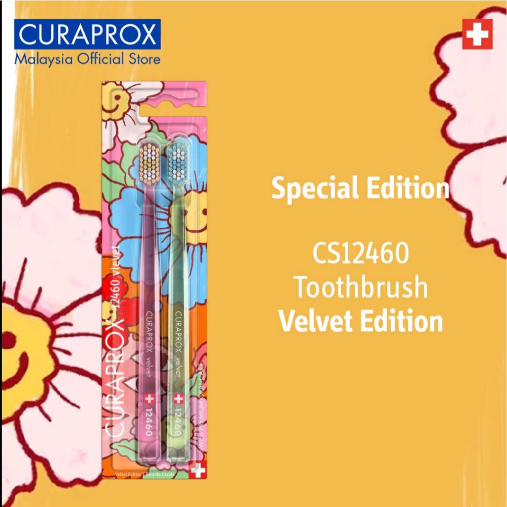 CURAPROX CS 12460 Toothbrush - Velvet Special Edition - Made in ...