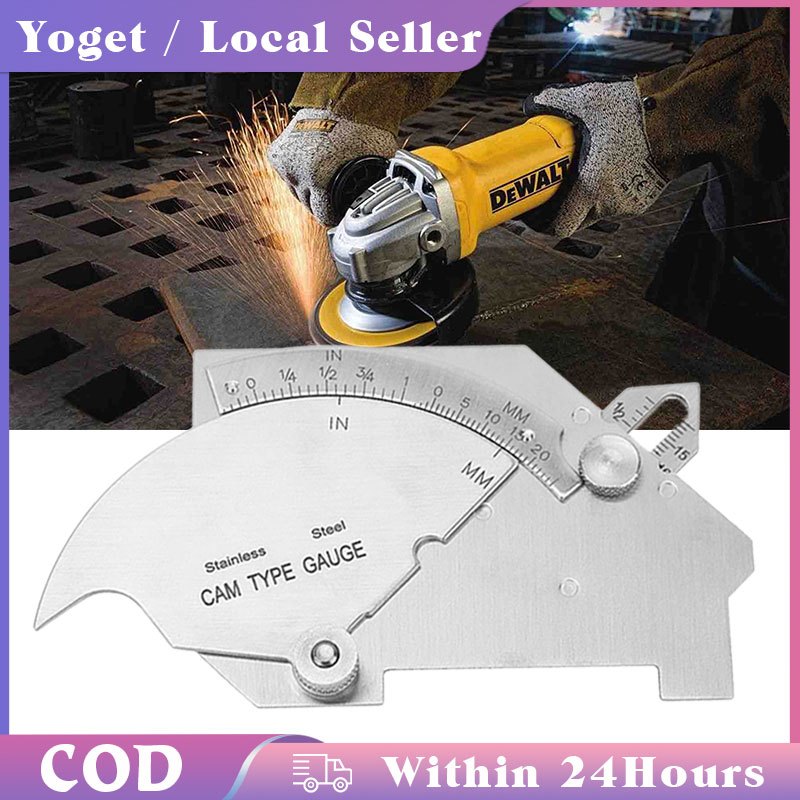MG-8 Stainless Steel Bridge Cam Welding Gauge / Welding Inspection ...